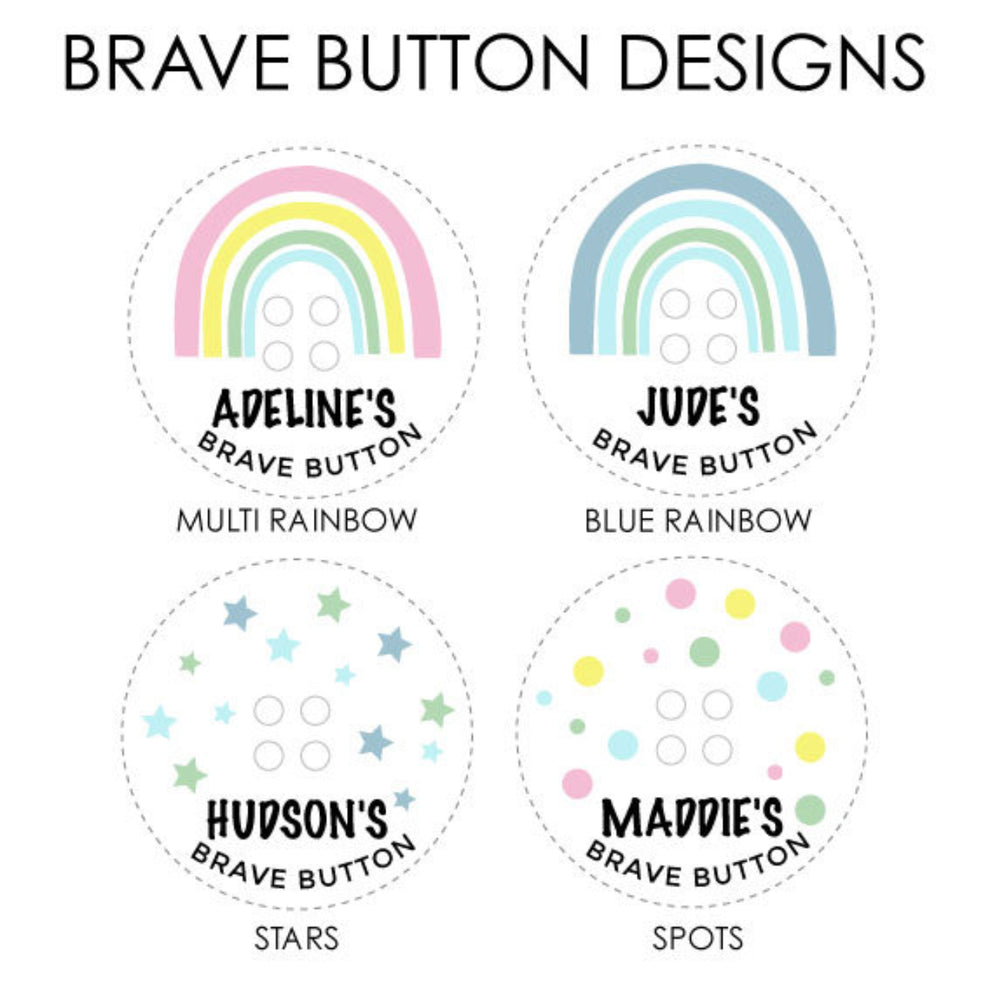 Brave Button – Name It Custom Decor