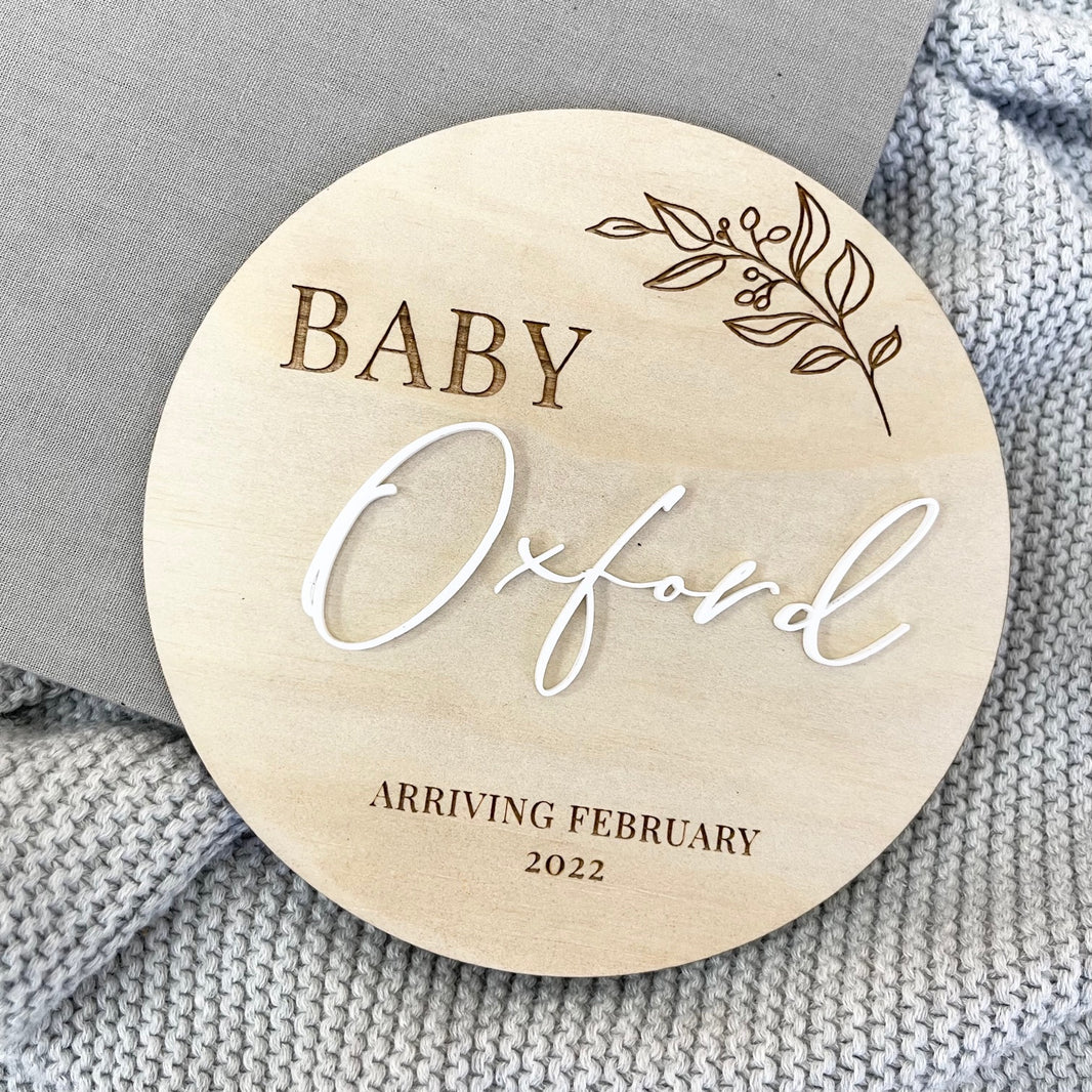 Birth Plaques – Name It Custom Decor