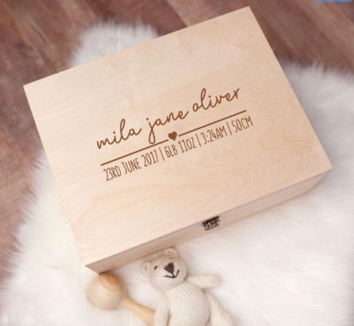 Seconds - Extra Large Memory Boxes – Name It Custom Decor