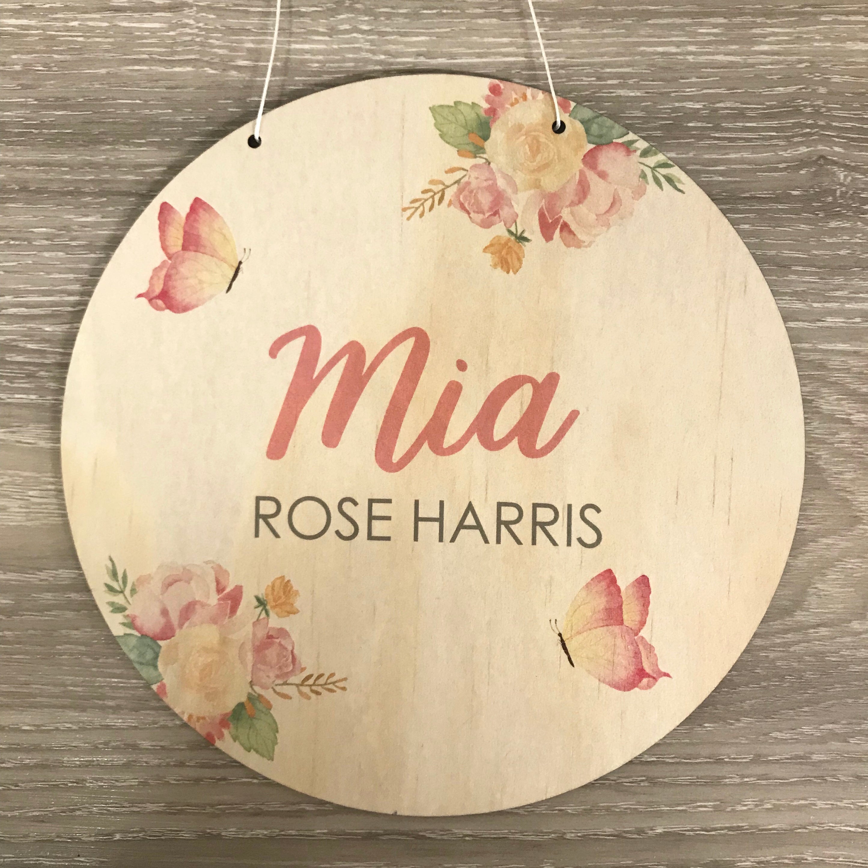 Printed Name Plaques – Name It Custom Decor
